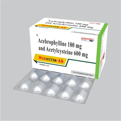 Acebrophylline And Acetylcysteine Tablets Manufacturer Supplier
